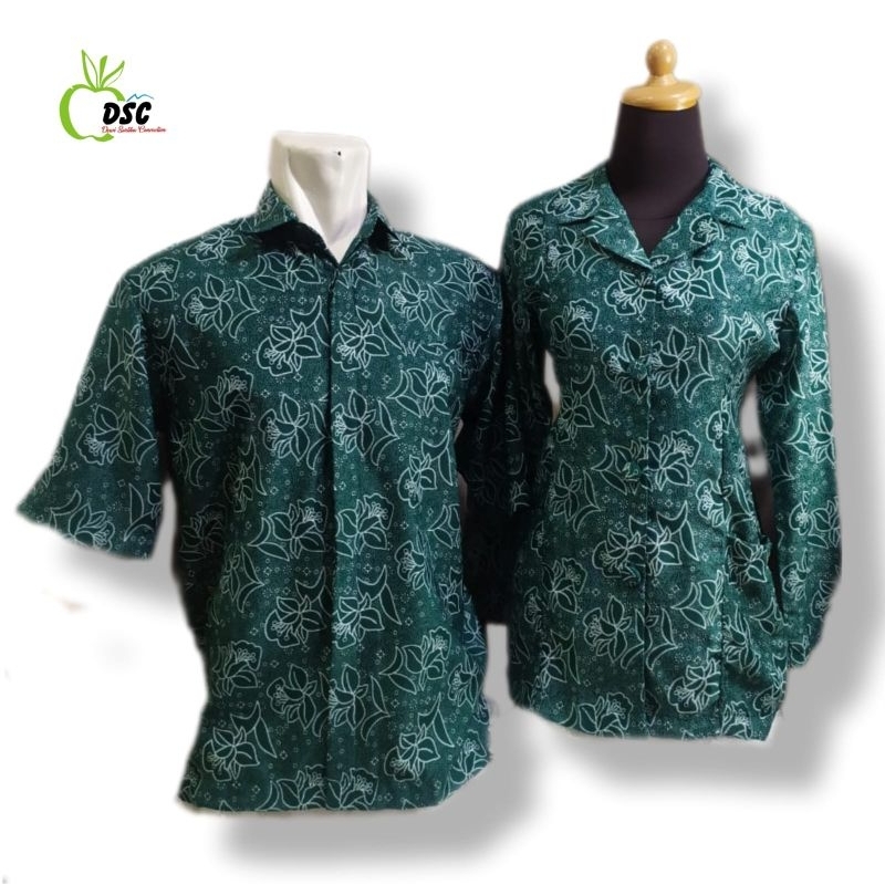 Jual harga grosir batik pkk seragam pkk / baju batik pkk terlaris ...