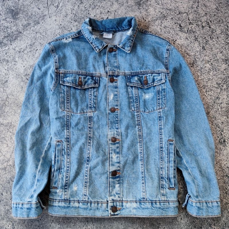 Jual ZARA DENIM JACKET | Shopee Indonesia