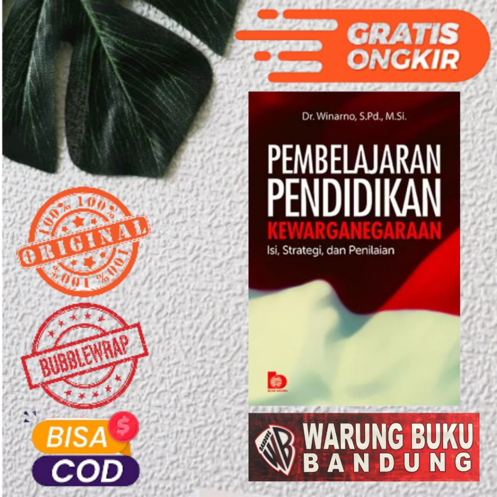Jual Buku Pembelajaran Pendidikan Kewarganegaraan - Dr Winarno | Shopee ...