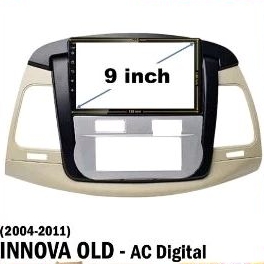 Jual List frame headunit android mobil 9 inch innova 2005-2010 tipe V ...