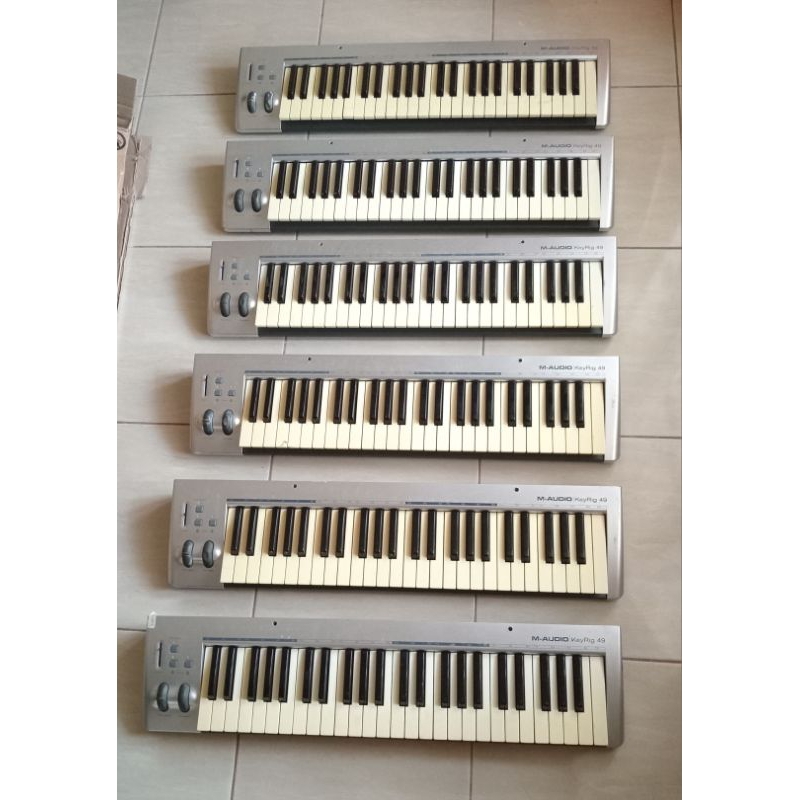 Jual Midi Controller M-Audio 49key Murah Meriah Keyboard Piano- Normal ...