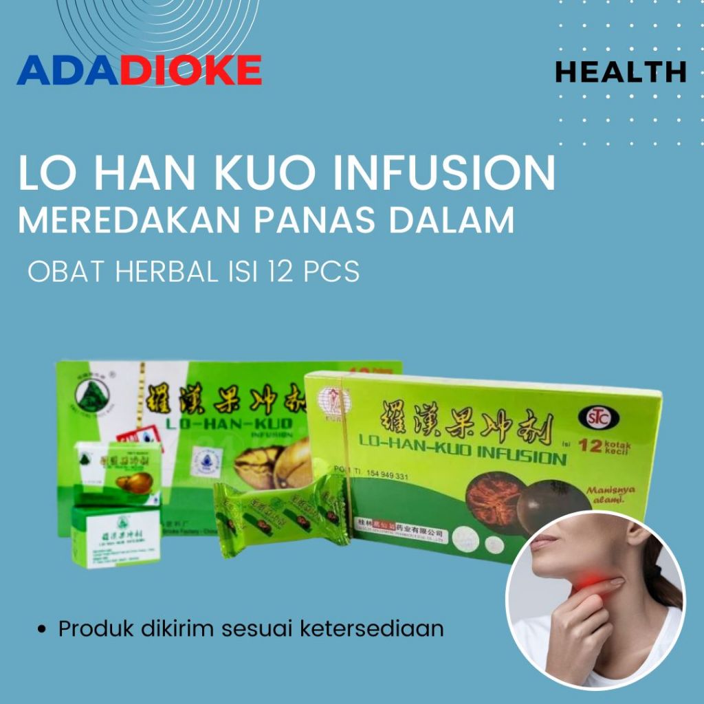 Jual Lo Han Kuo Infusion Isi 12/Luohankuo/Lohankuo/Pereda Panas Dalam ...