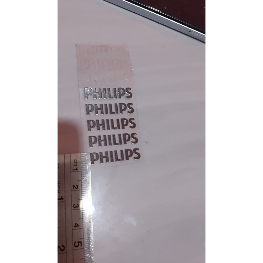 Jual Sticker PHILIPS tinggi 8cm | Shopee Indonesia