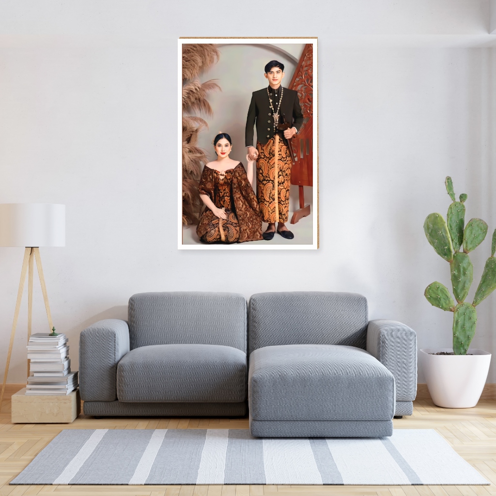 Jual Cetak Foto Besar + Bingkai 24R | 60X90 CM - Foto Besar Jumbo ...
