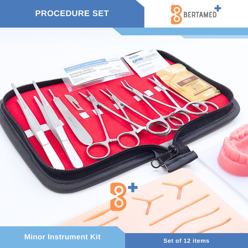 Jual Minor KIT / Minor Set Ekonomis / Suturing KIT Minor | Shopee Indonesia