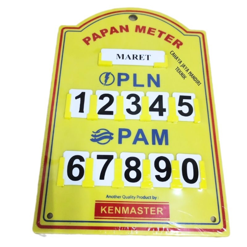 Jual PAPAN METER PLN PAM KENMASTER | Shopee Indonesia