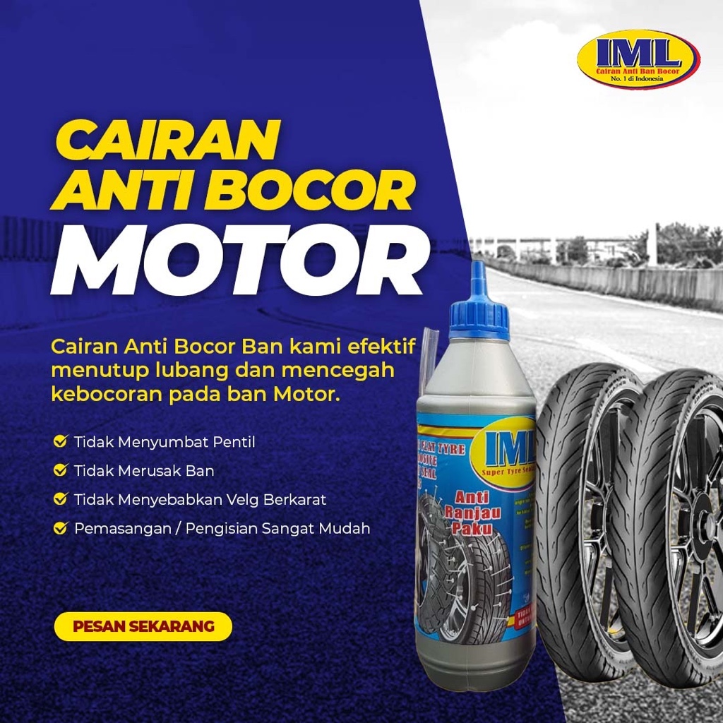 Jual Cairan Anti Ban Bocor, ranjau, dan paku jaminan 1 tahun IML 500 ml IML Super Official Store ...