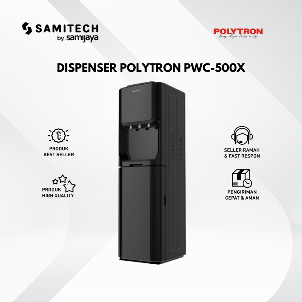 Jual DISPENSER POLYTRON PWC-500X PWC 500X GALON BAWAH NON KOMPRESOR ...