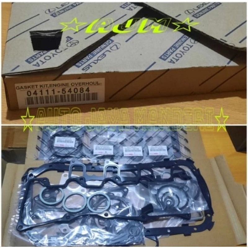 Jual Paking set paking full set Gasket full set Gasket set Toyota Kijang Disel 2L Plat/Besi ...
