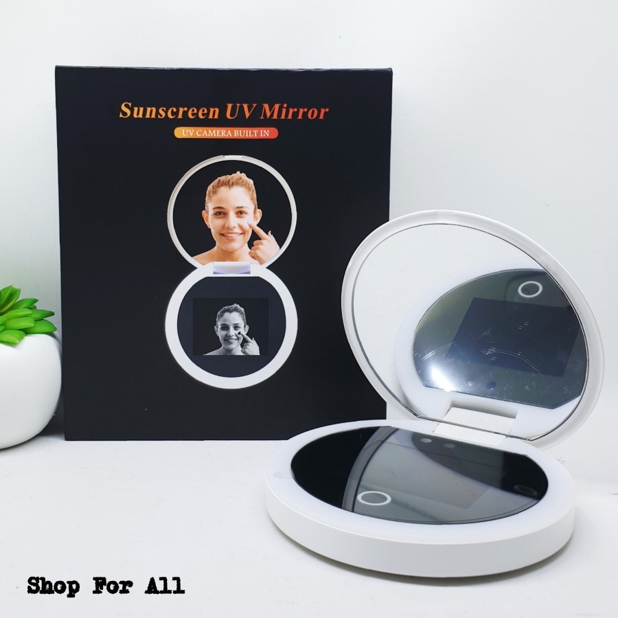Jual Sunscreen UV Camera Mirror - 1 pc (Kaca Makeup Kamera Sunblock ...