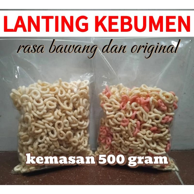 Jual lanting kebumen 500 gr free packing KARDUS oleh oleh khas kebumen ...