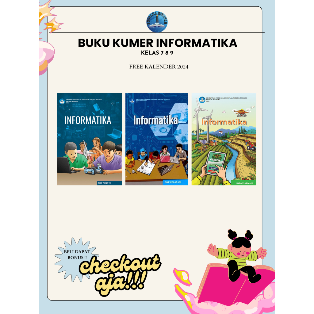Jual Buku Informatika Kelas 7 8 9 SMP MTS Kurikulum Merdeka | Shopee Indonesia