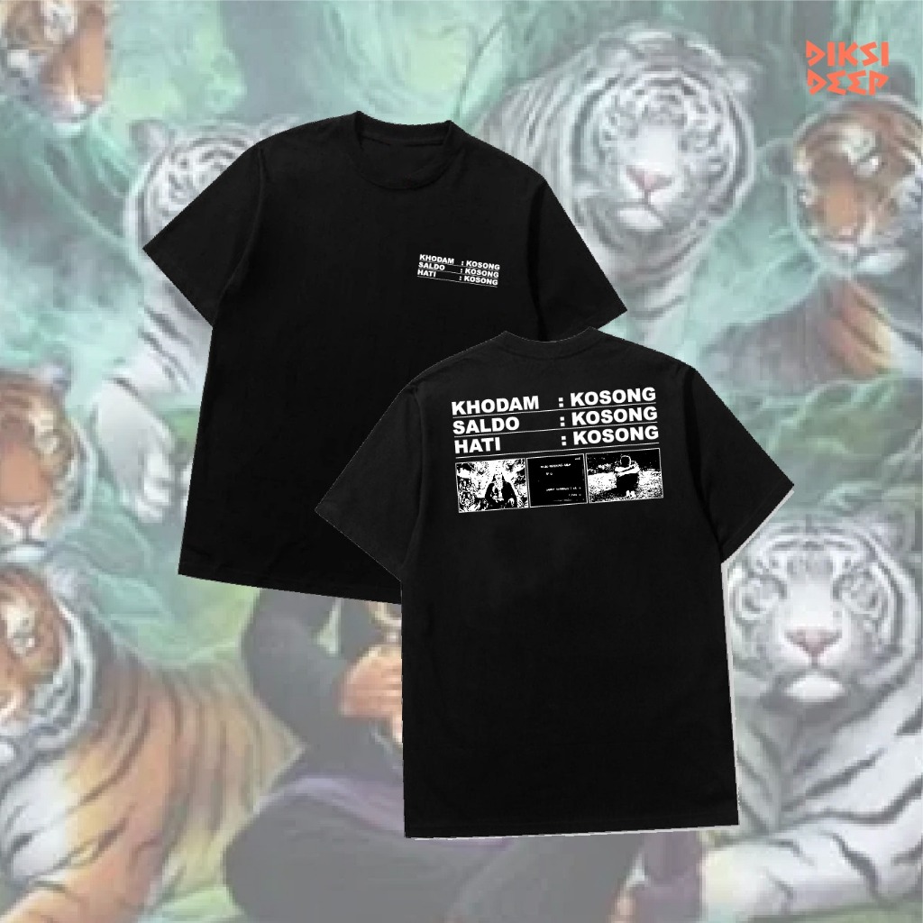 Jual DIKSI DEEP - KAOS "CEK KHODAM" | Shopee Indonesia