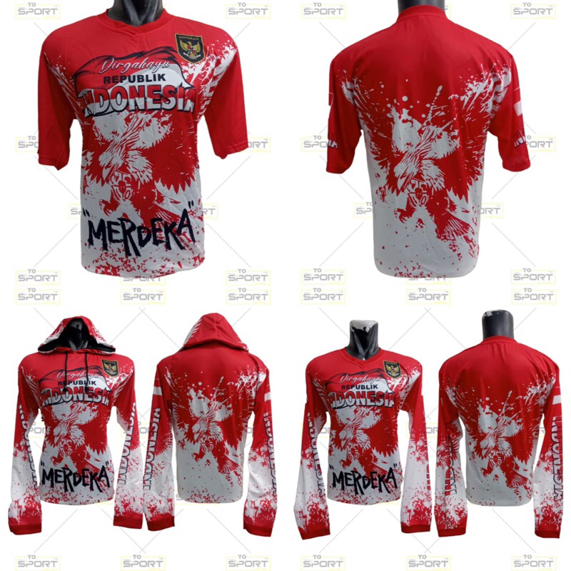 Jual BAJU KEMERDEKAAN INDONESIA DEWASA / BAJU HUT RI 17 AGUSTUS DEWASA TERBARU / KAOS INDONESIA ...