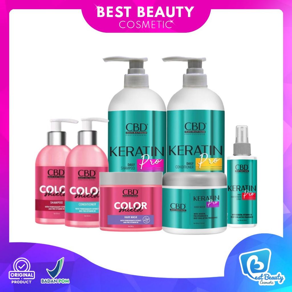 Jual CBD Professional Keratin Pro Daily Use Hair Mask 500gr ...