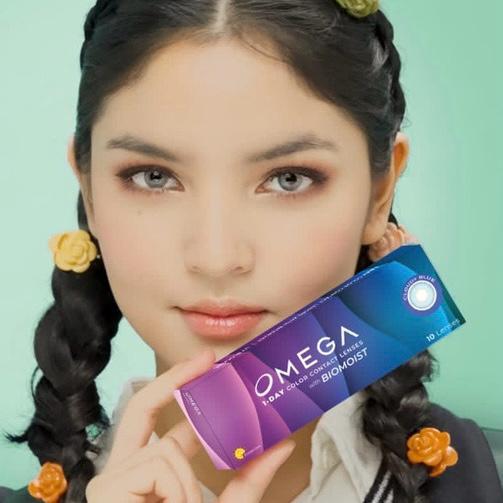 Jual Softlens Premium OMEGA 1 DAY COLOR Normal & Minus (-0,50 S/D -6,00 ...