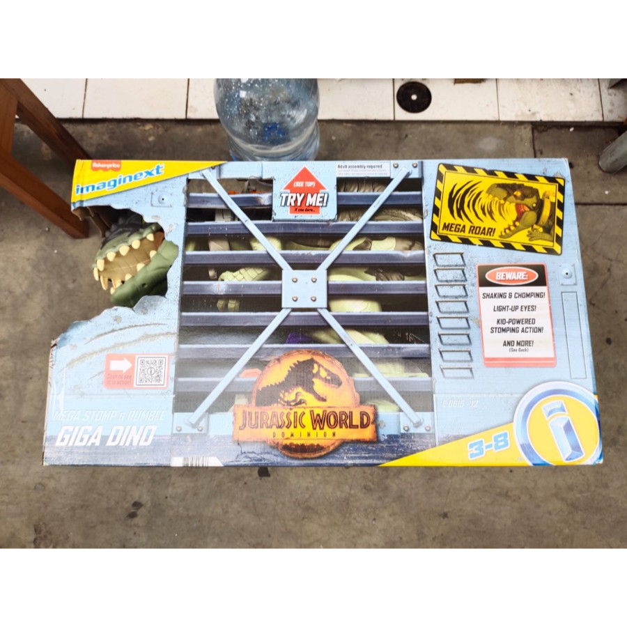 Jual Fisher-Price Imaginext Jurassic World Dominion Dinosaur Toy Mega ...