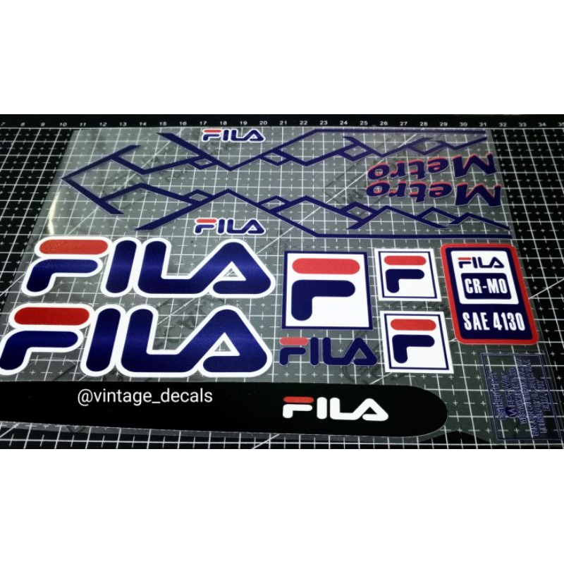 Jual sticker sepeda FILA METRO | Shopee Indonesia
