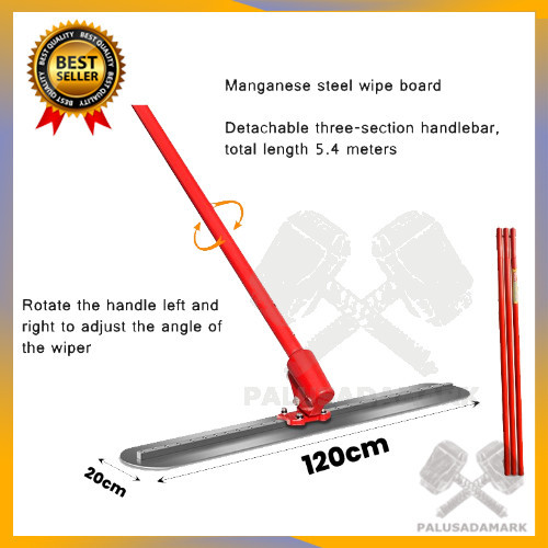 Jual Alat Perata Cor Beton / Perata Beton MANUAL 120CM | Shopee Indonesia