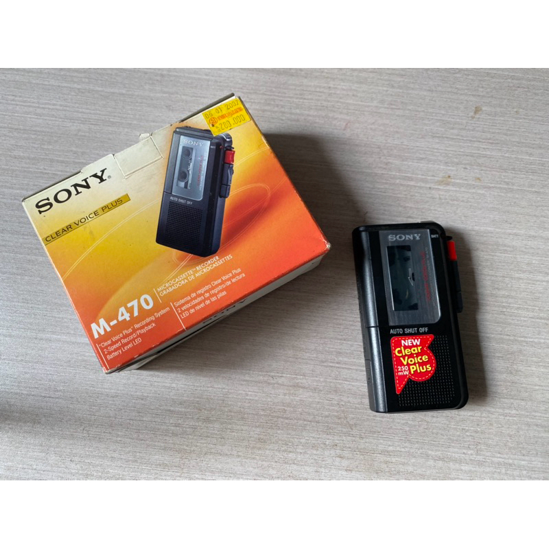 Jual Sony Voice Recorder Mini M-470 | Shopee Indonesia