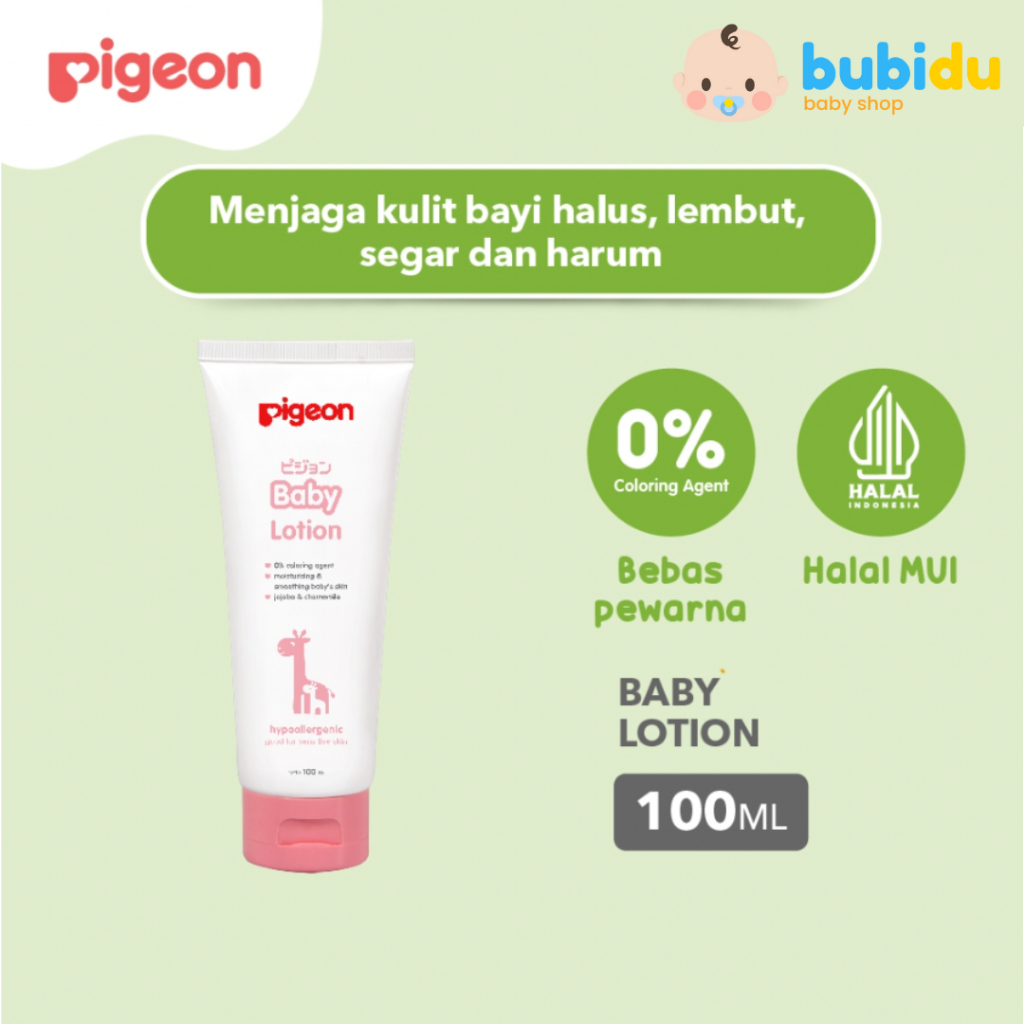 Jual PIGEON baby body lotion 100mL | handbody skincare bayi newborn ...