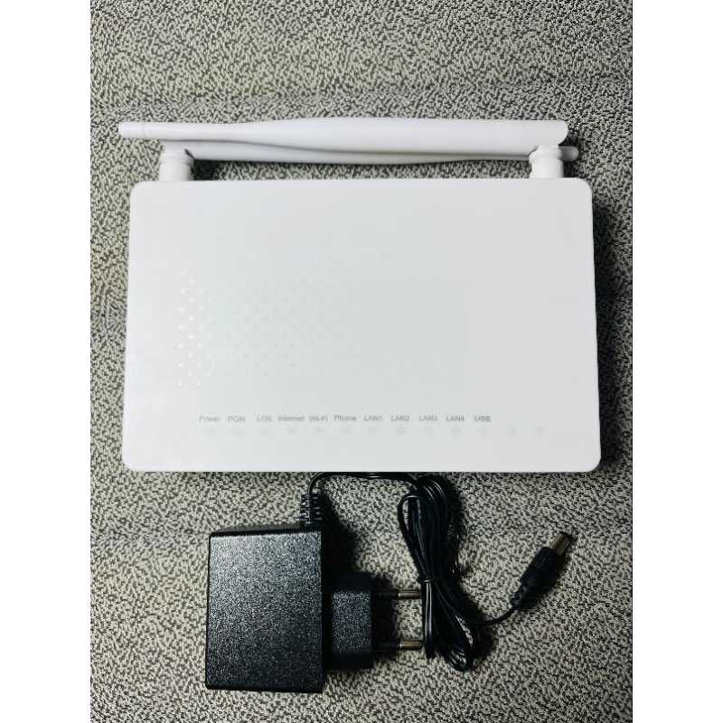 Jual ROUTER ONU ZTE F450 V3 EPON ANTENA PANJANG + ADAPTOR ORI (JOSS ...