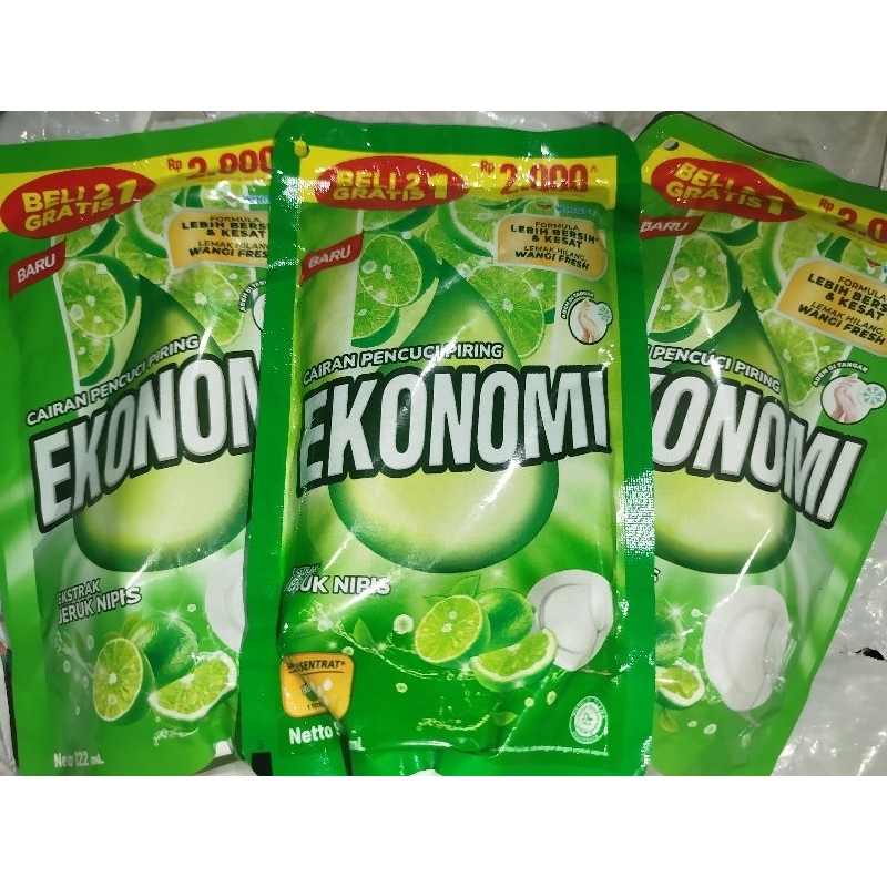 Jual SABUN CUCI PIRING EKONOMI 122ml SACHET | Shopee Indonesia