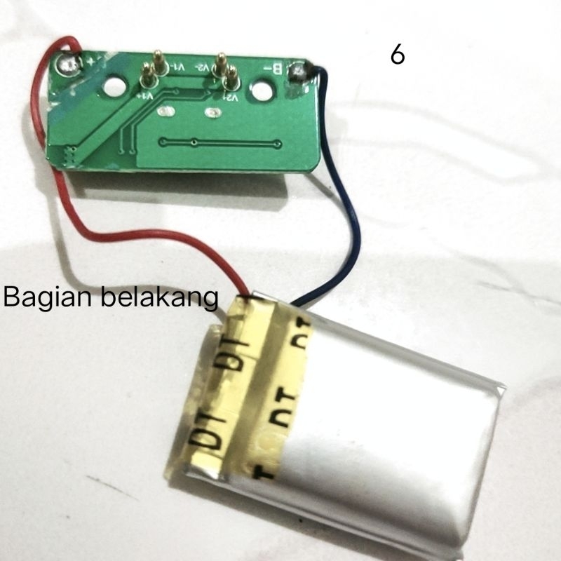 Jual Modul mesin pcb charger baterai 3,7 volt - 5 volt plus baterai ...