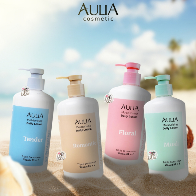 Jual AULIA Daily Lotion 500ml | Body Lotion With UV Protection | Shopee ...