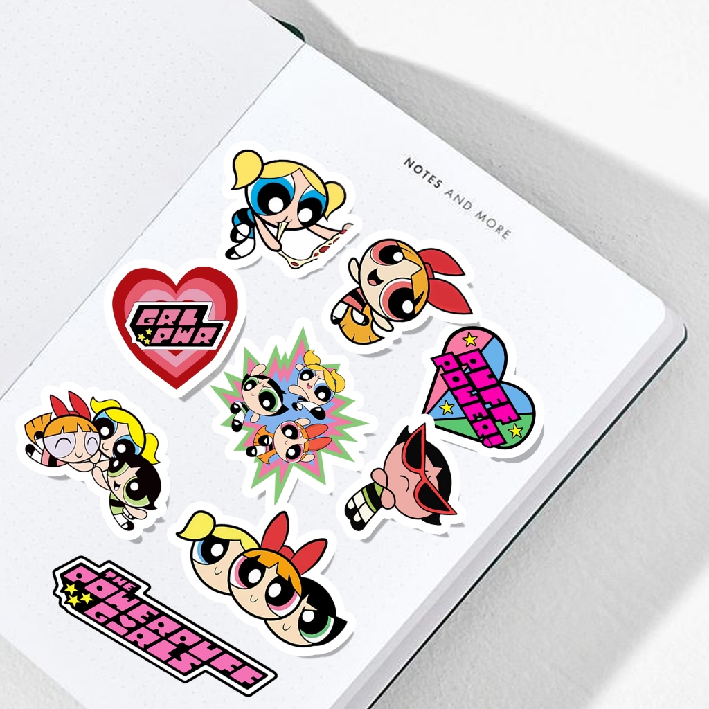 Jual Stiker Power Puff Girls | vinyl | waterproof | glossy | Shopee ...