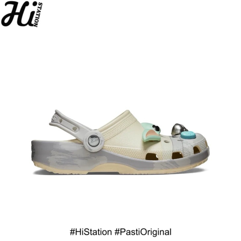 Jual Crocs Star Wars Grogu Classic Clog Bone Kids - 209494-2Y2 | Shopee ...