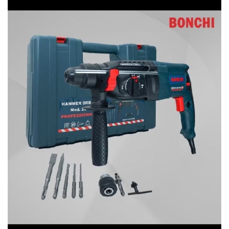 Jual TERMURAH!!! Mesin Bor Bobok 26mm Rotary Hammer Drill Impact Beton ...