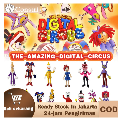 Jual FREE ONGKIR Action Figure Amazing Digital Circus / Action Figure ...