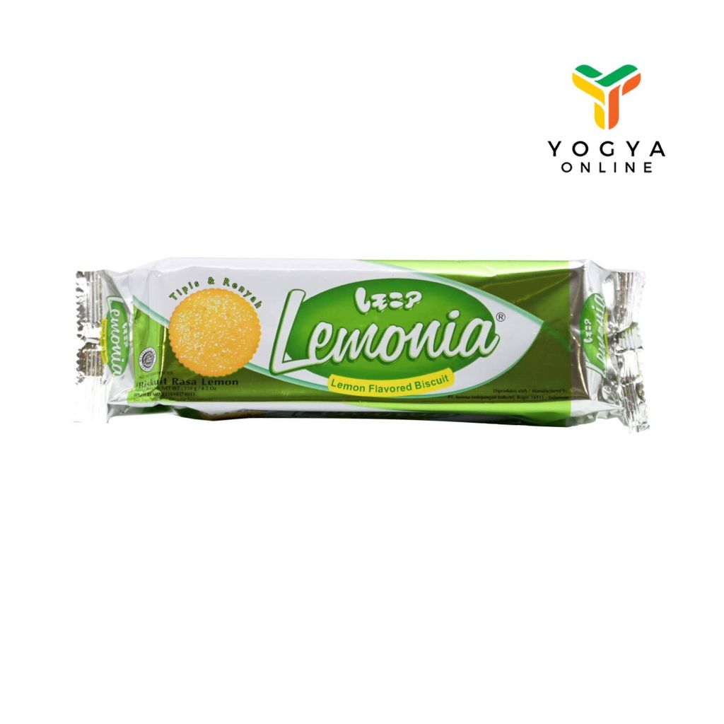 Jual Nissin Lemonia Cookies 130 Gram Biskuit Makanan Ringan | Shopee ...