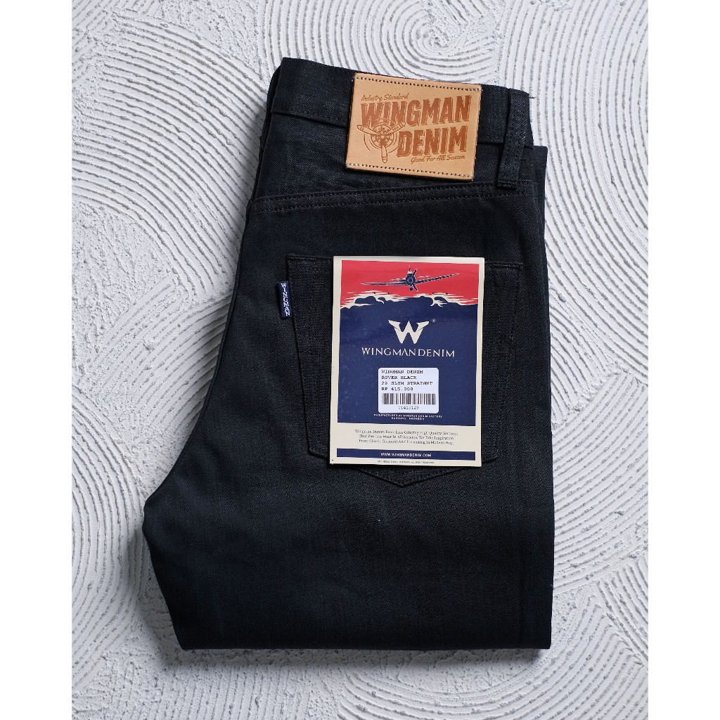 Jual WINGMAN DENIM - ROVER BLACK | Shopee Indonesia