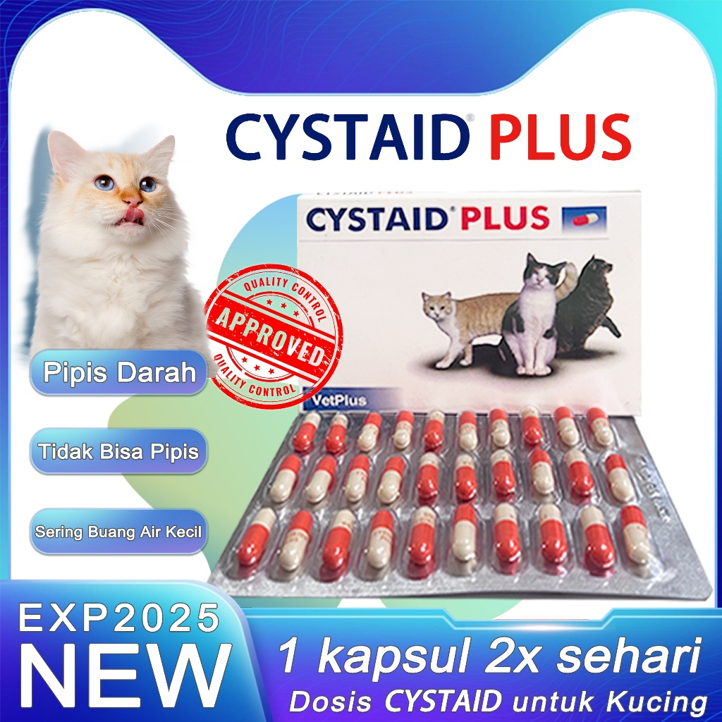 Jual 【Ready Stok】 CYSTAID PLUS Obat Gangguan Saluran Kencing Kucing ...