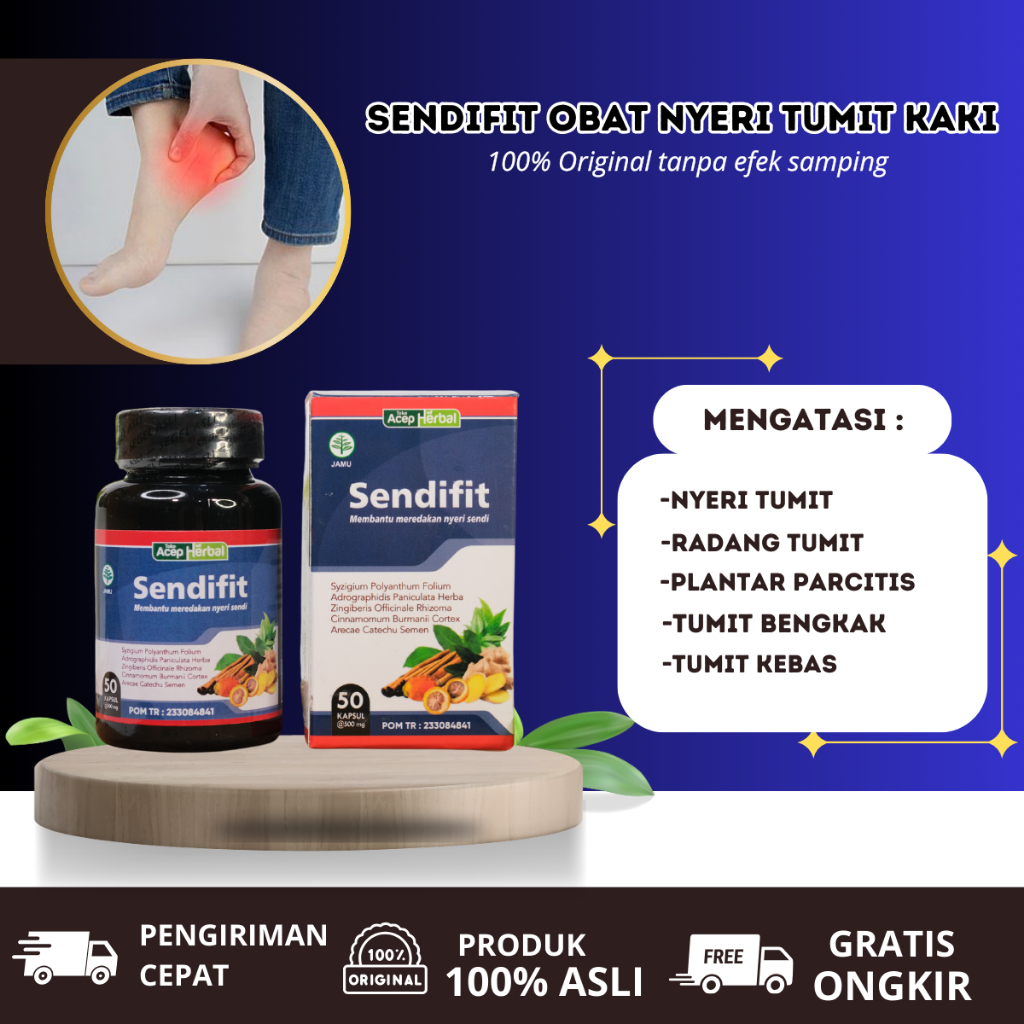 Jual Obat sakit tumit, nyeri telapak kaki saat berjalan, obat telapak ...