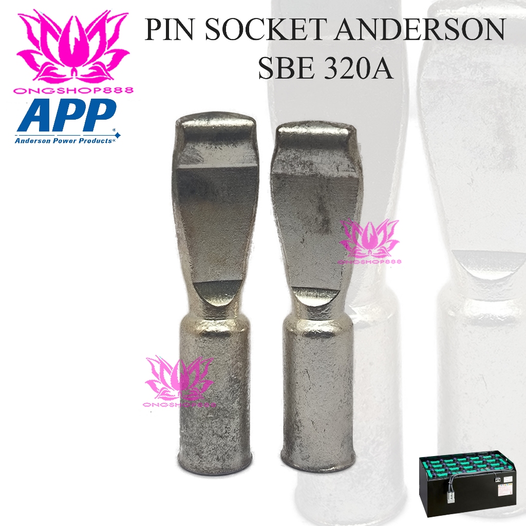 Jual PIN socket PLUG Anderson SBE 320A Battery Forklift Eletric ...