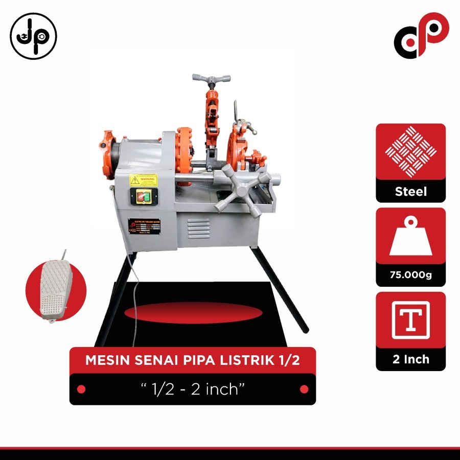 Jual Mesin Senai Pipa 2inch | Mesin senai pipa listrik model RIDGID 1/2 ...