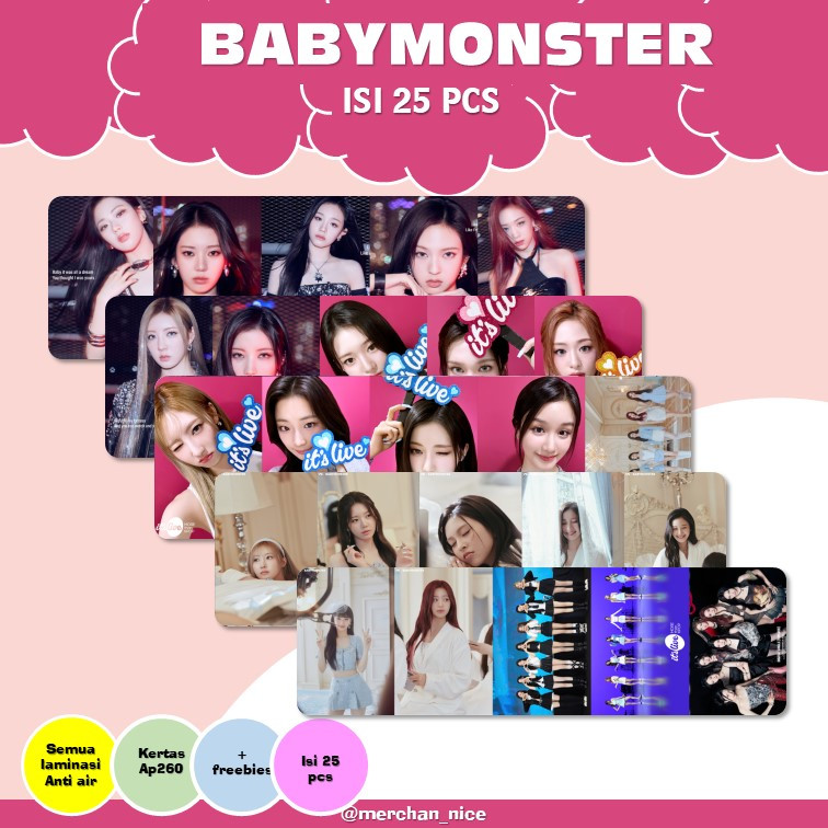 Jual [ 25 PCS ] PHOTOCARD BABYMONSTER SHESSH, FOREVER | Shopee Indonesia