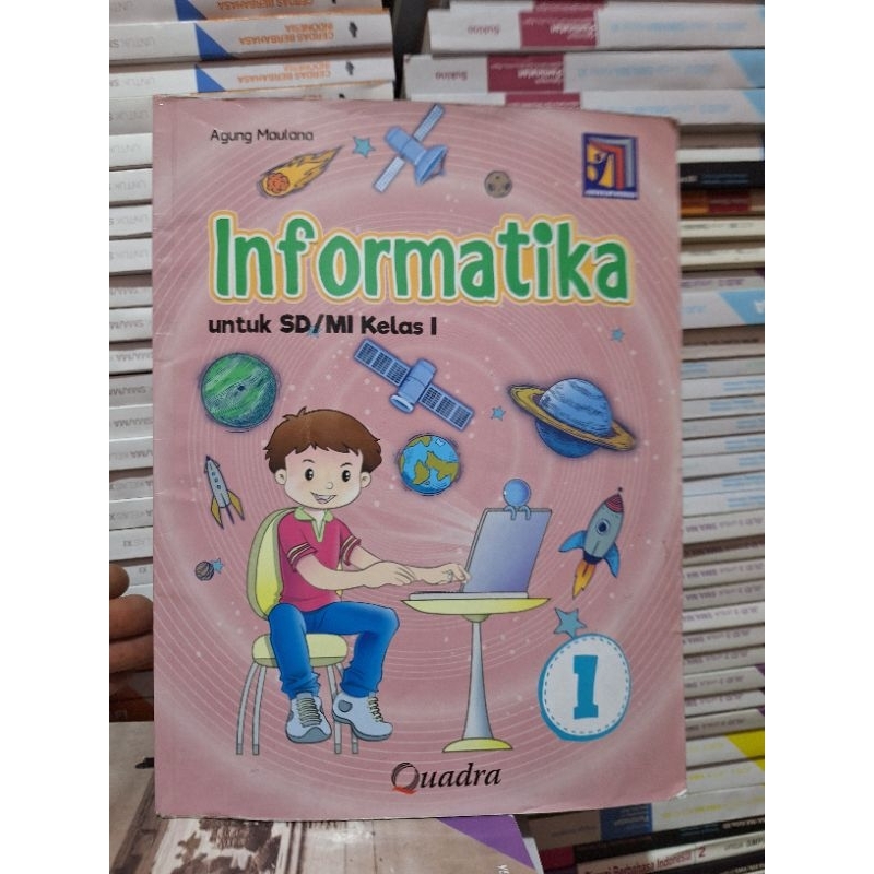 Jual buku Informatika kelas 1/I sd mi quadra kurikulum merdeka | Shopee ...