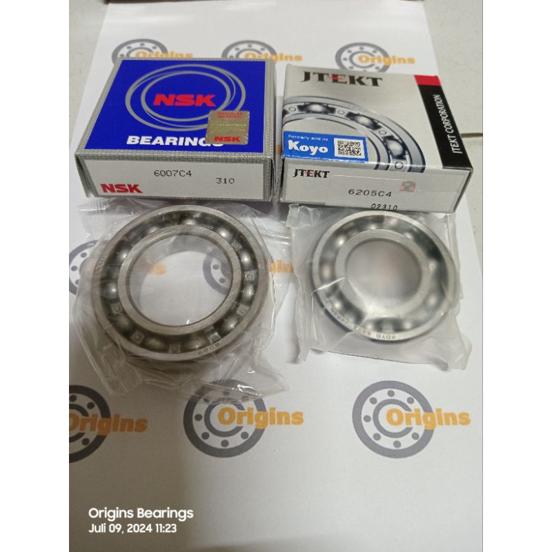 Jual BEARING KRUK AS HONDA BEAT 6205 C4 6007 C4 SET ORIGINAL JAPAN | Shopee Indonesia