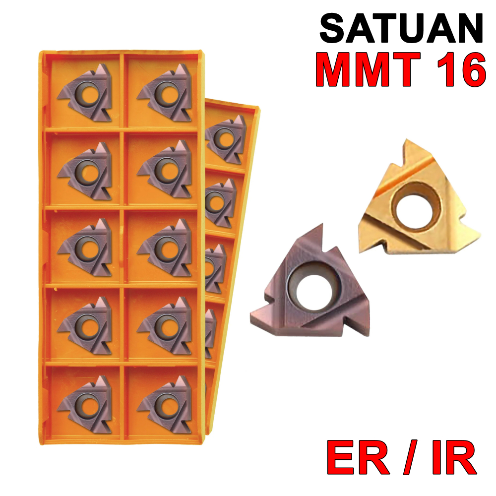 Jual Insert 16ER Insert Ulir 16ER Pahat Bubut Thread 16 ER Mata Ulir ...