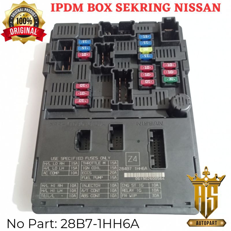 Jual Ipdm Fuse Box Sekring Sikring Nissan March Datsun Go Original ...