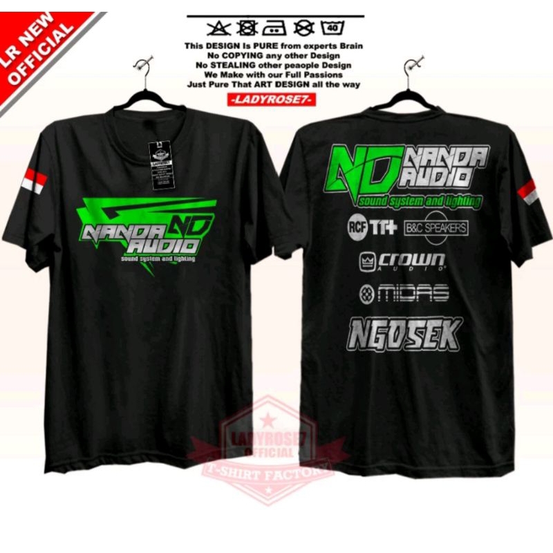 Jual KAOS NANDA AUDIO NGOSEK AUDIO SOUND SYSTEM | Shopee Indonesia