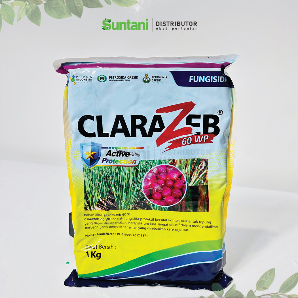 Jual Clarazeb 60wp 1kg Fungisida Mankozeb ( Obat Jamur tanaman bawang ...