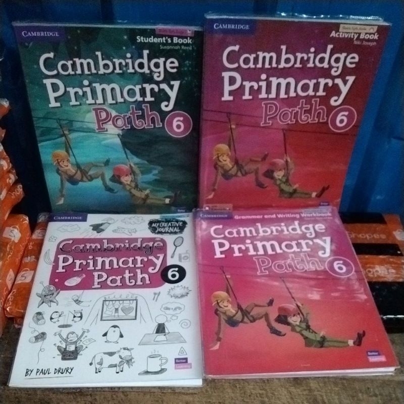 Jual buku Cambridge primary path 6 student Book,activity Book dan grammar and writing workbook ...