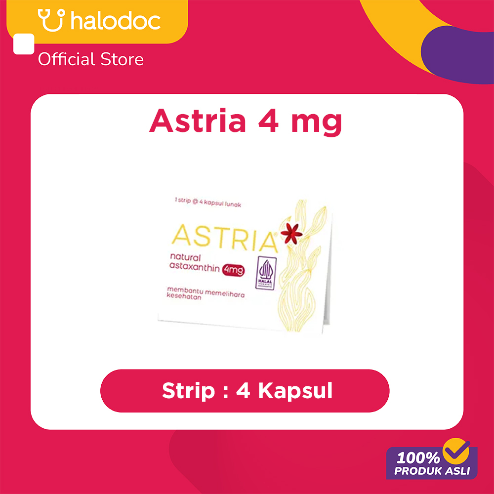 Jual Astria 4 mg 4 Kapsul | Shopee Indonesia