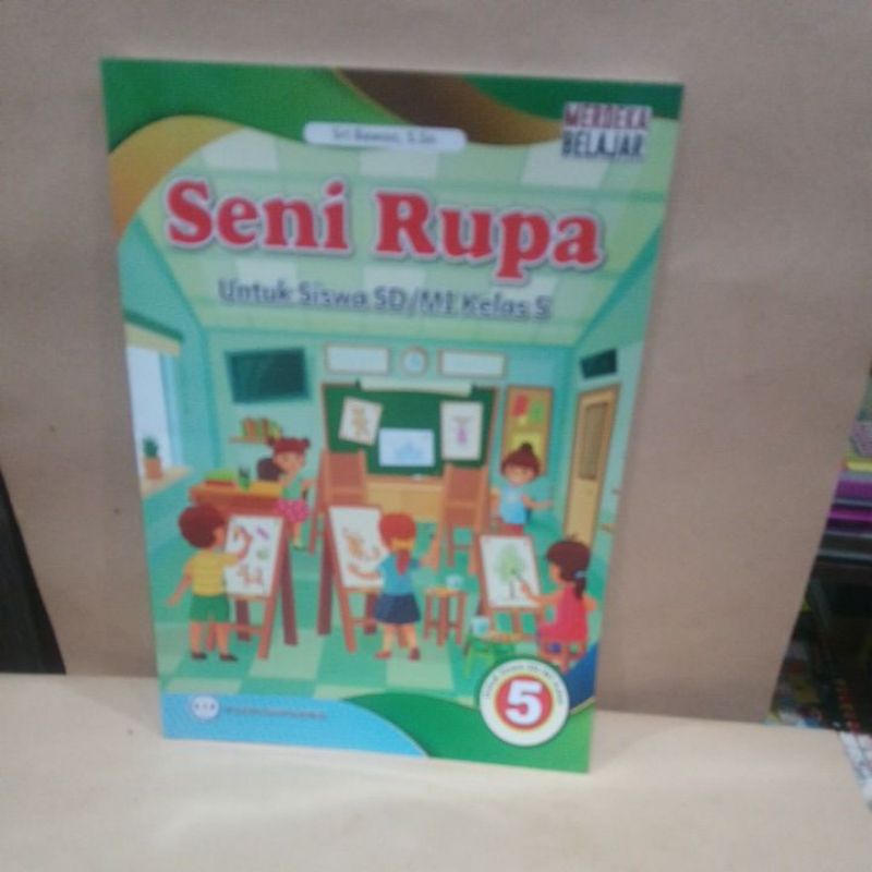 Jual Buku paket seni rupa untuk siswa sd/ mi kelas 5 kurikulum merdeka 2023. | Shopee Indonesia