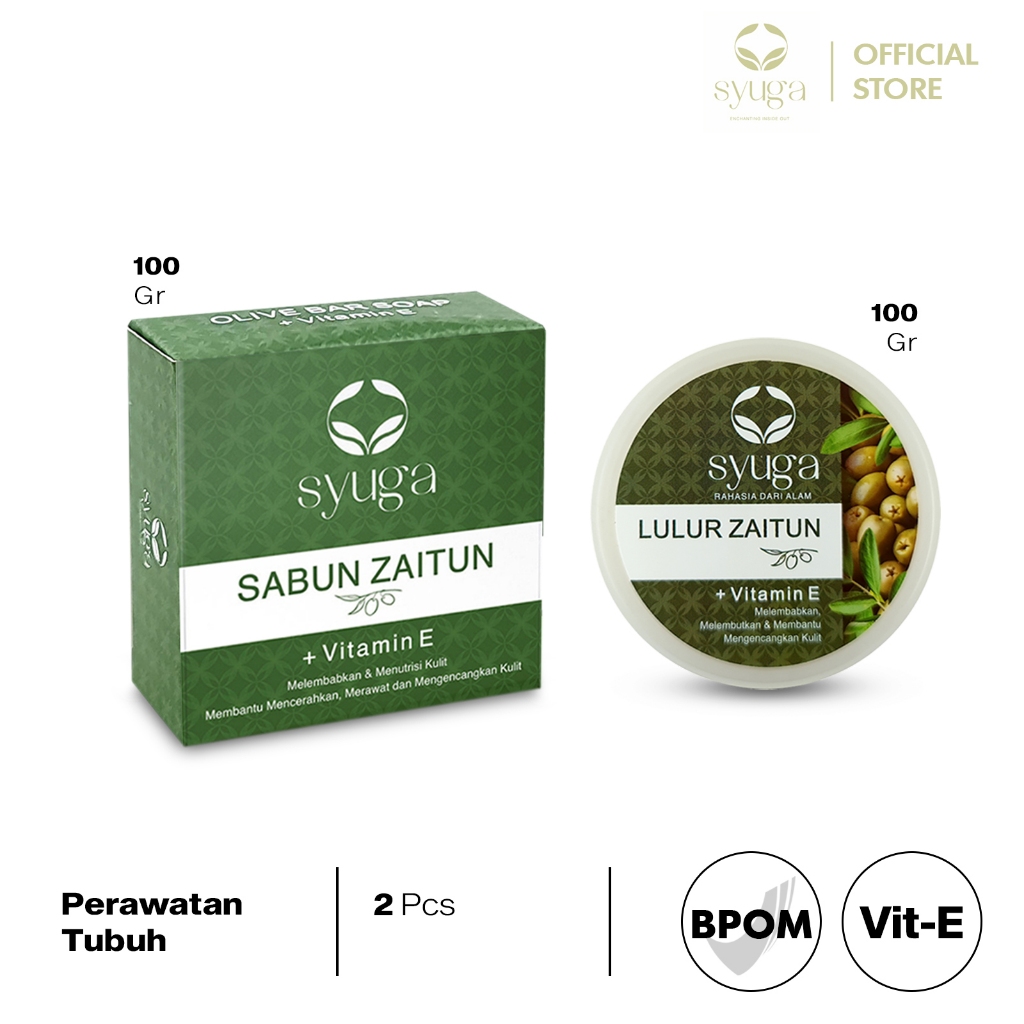 Jual Syuga Glowing Duo Pack Sabun & Lulur - Membantu Mengurangi Jerawat ...